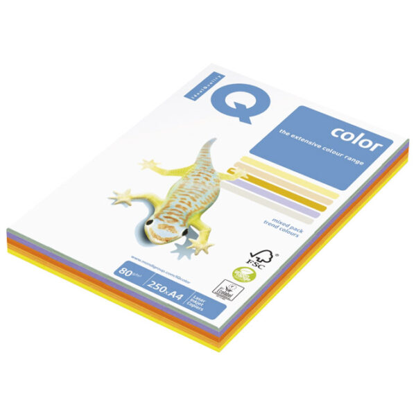 Papir ILK A4 80g 250/1 IQ Trend mix Mondi - Dantkom