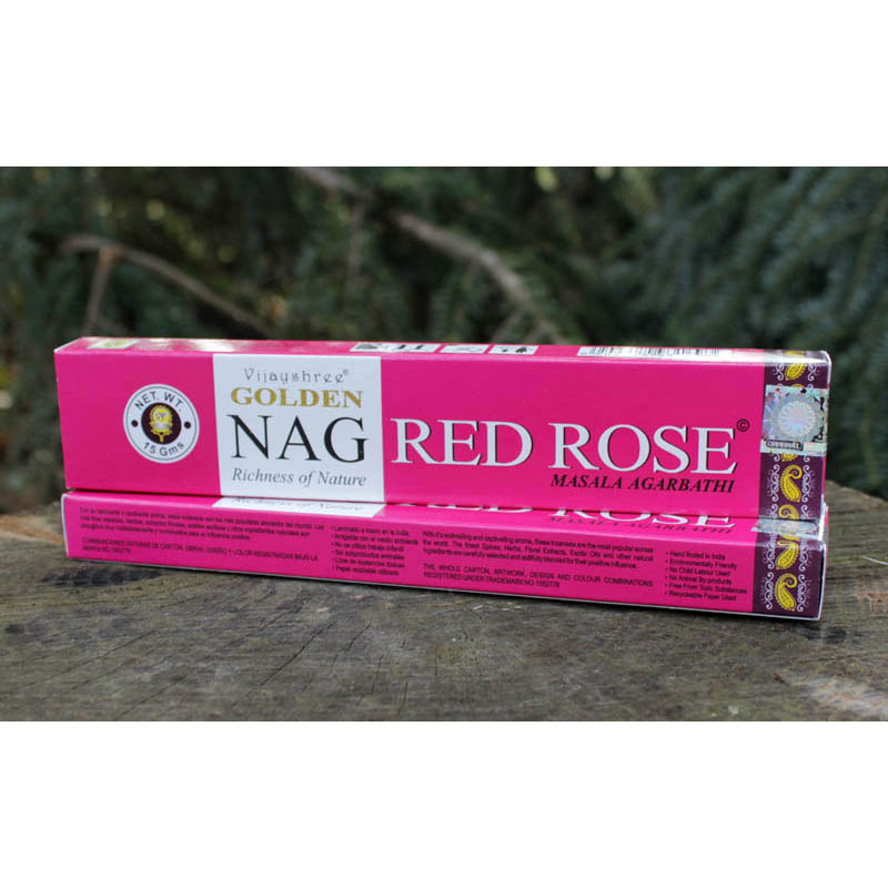 Mirisni štapići Golden Nag Red Rose (crvena ruža) - Dantkom