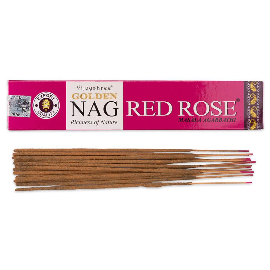 Mirisni štapići Golden Nag Red Rose (crvena ruža) - Dantkom
