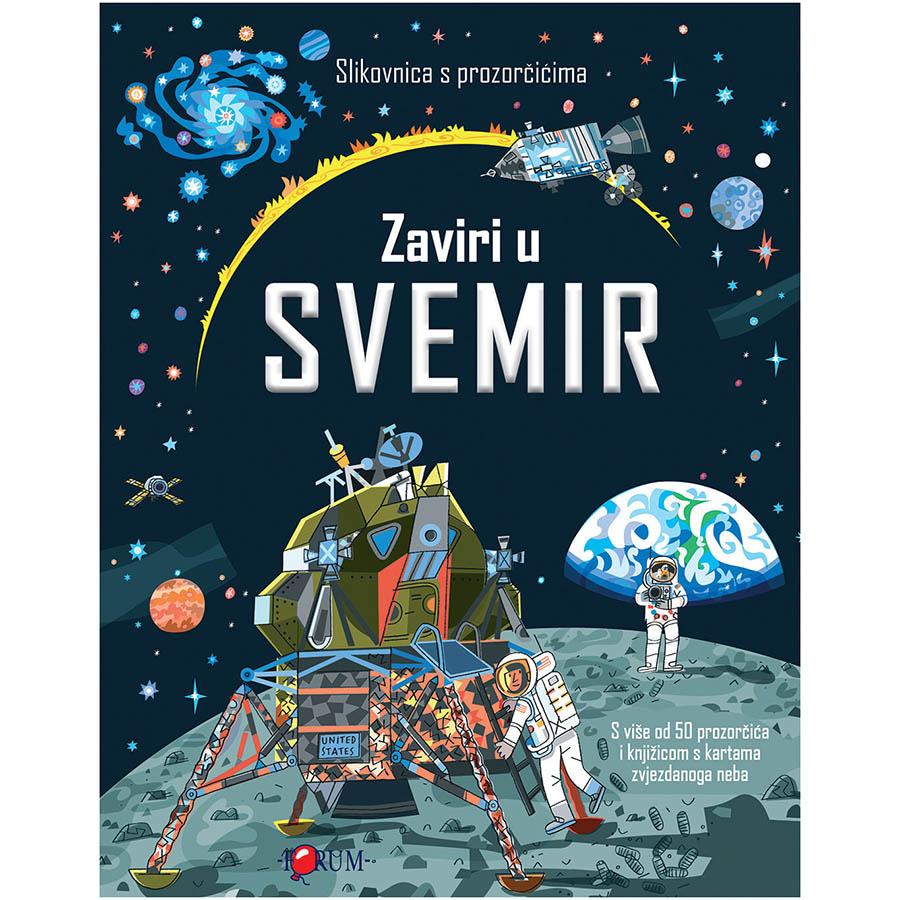 Zaviri u SVEMIR – Slikovnica s prozorčićima - Dantkom