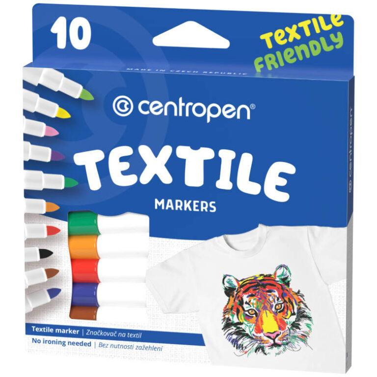 Markeri za tekstil permanentni 1/10 Centropen - Dantkom